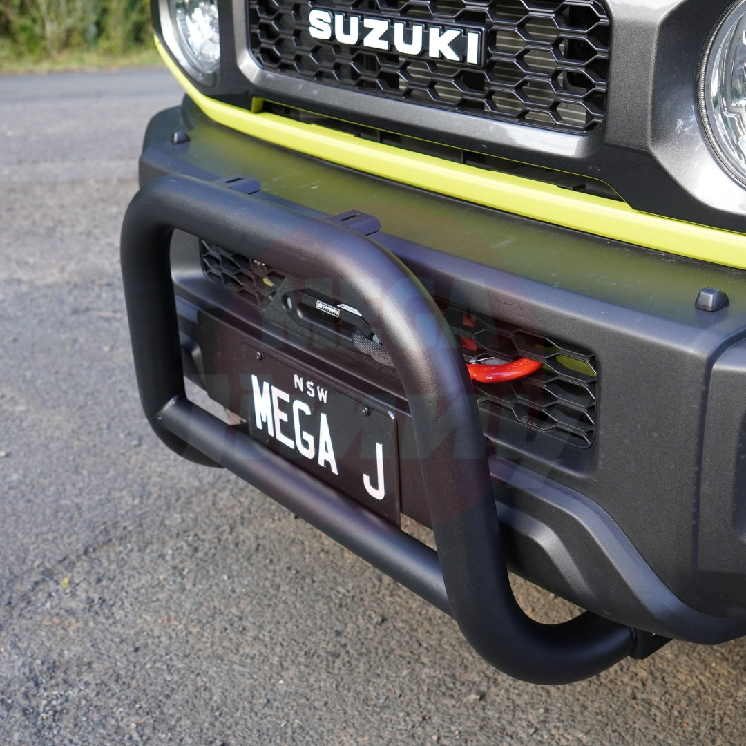 MG-X Front Nudge Bar (JB74/JC74 Jimny) – Mega Jimny PTY LTD