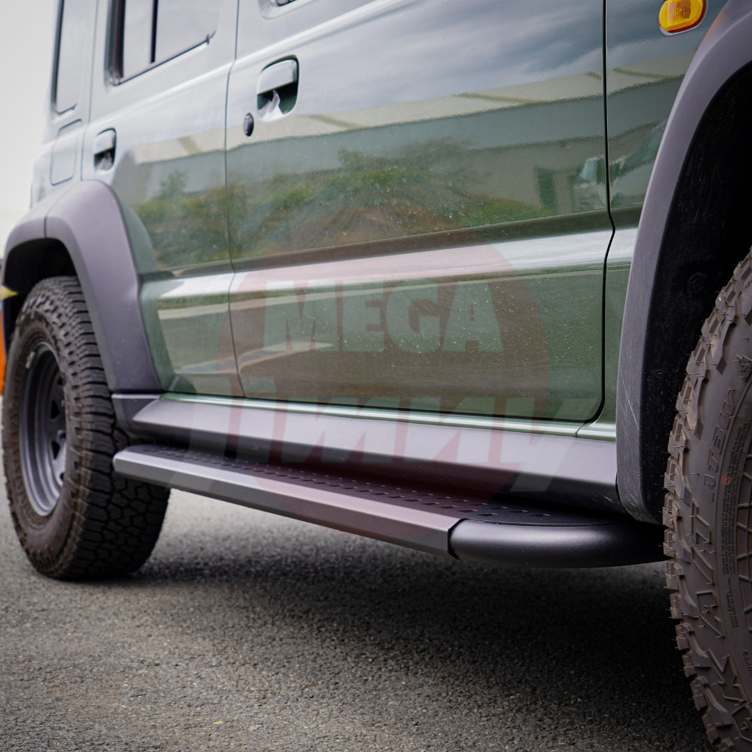 MG-X Side Steps (JC74 5 Door Jimny) – Mega Jimny PTY LTD