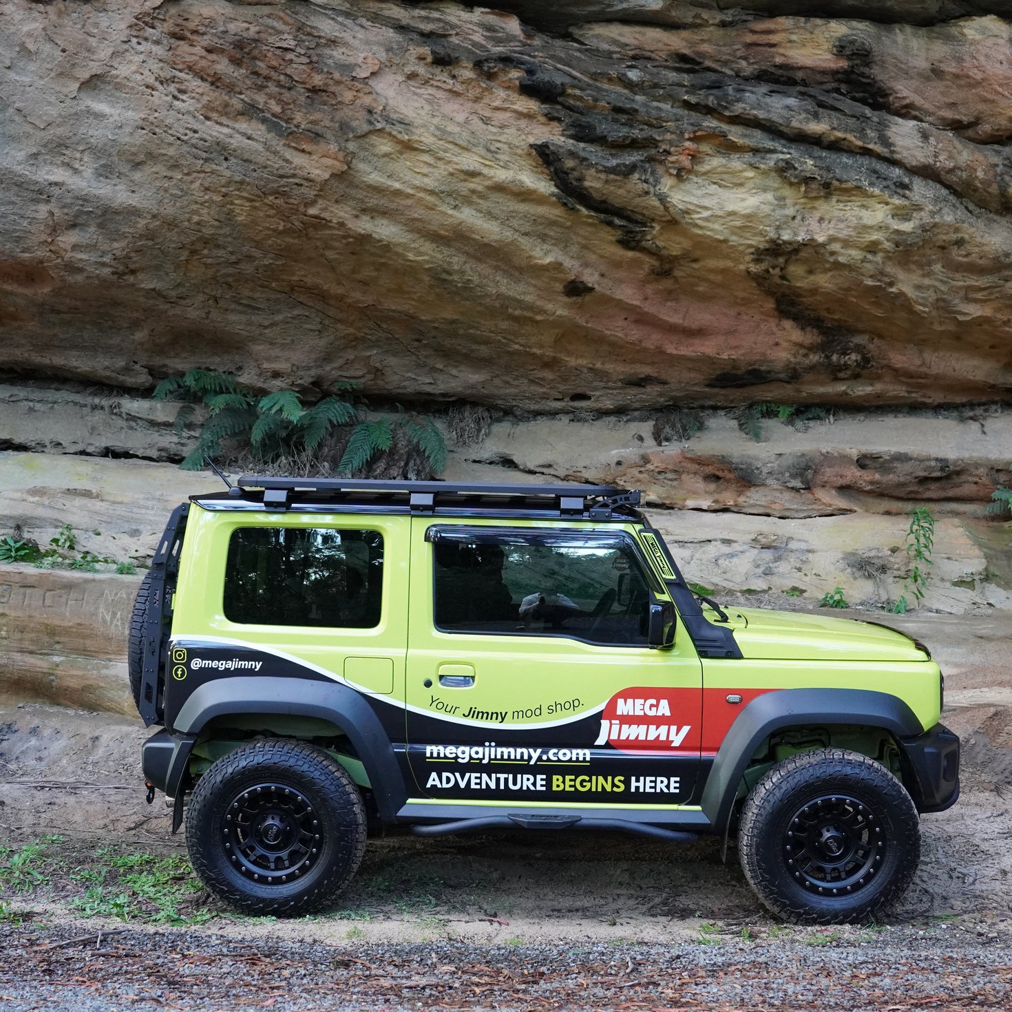 Supa-Sleek 'No drill' Snorkel System V4.0 - JB74/JC74 Jimny – Mega Jimny PTY LTD