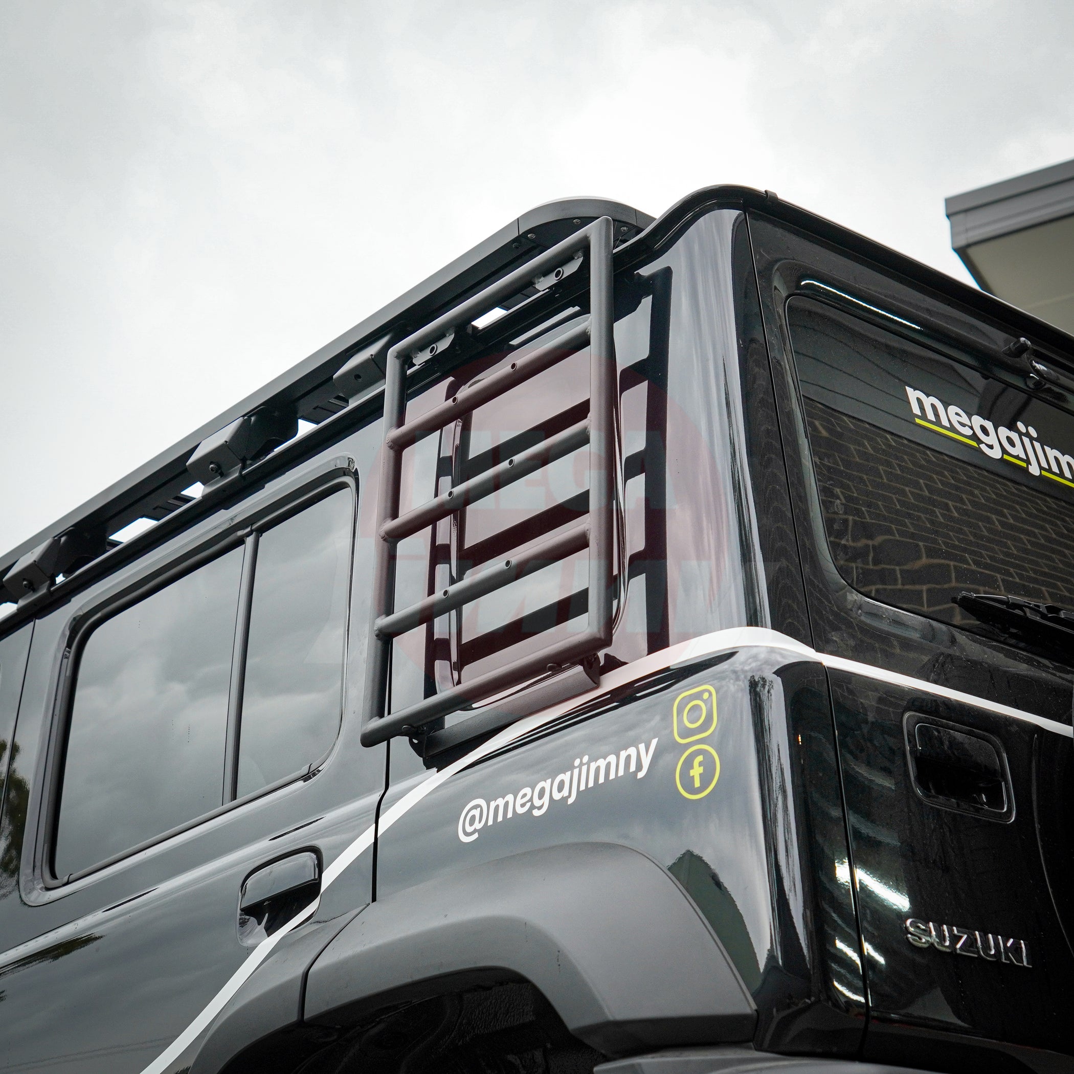 MG-X Side Window Ladder (JC74 Jimny) – Mega Jimny PTY LTD