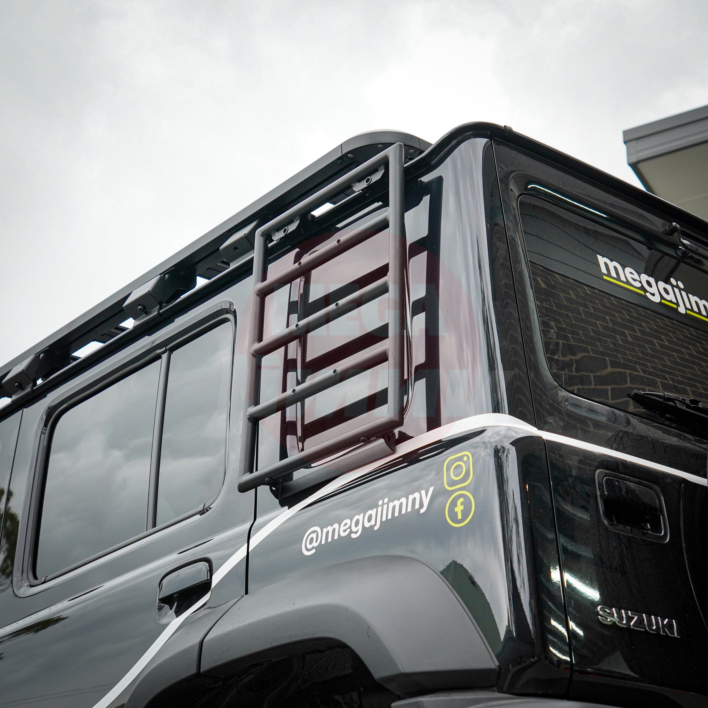 MG-X Side Window Ladder (JC74 Jimny) – Mega Jimny PTY LTD