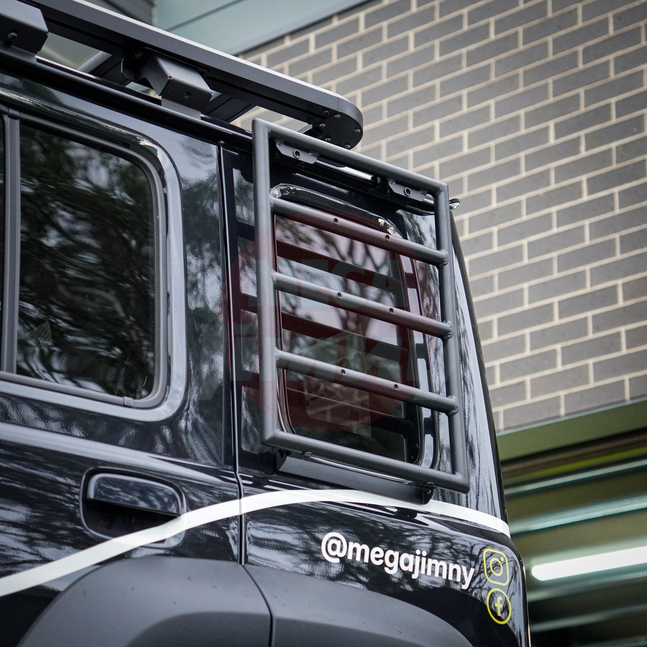 MG-X Side Window Ladder (JC74 Jimny) – Mega Jimny PTY LTD