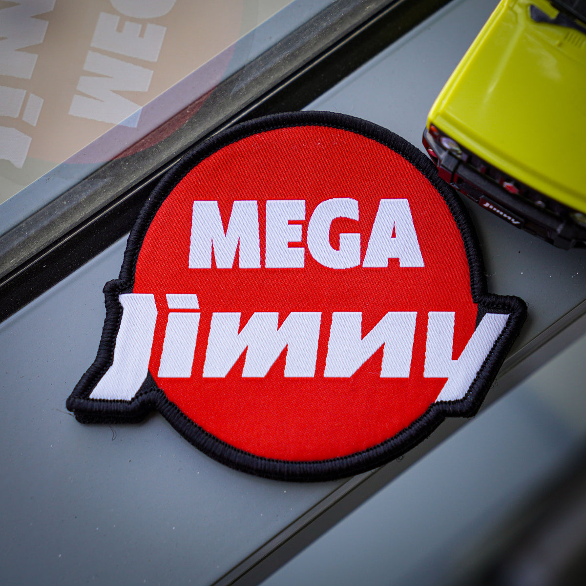Mega Jimny Velcro Patch – Mega Jimny PTY LTD