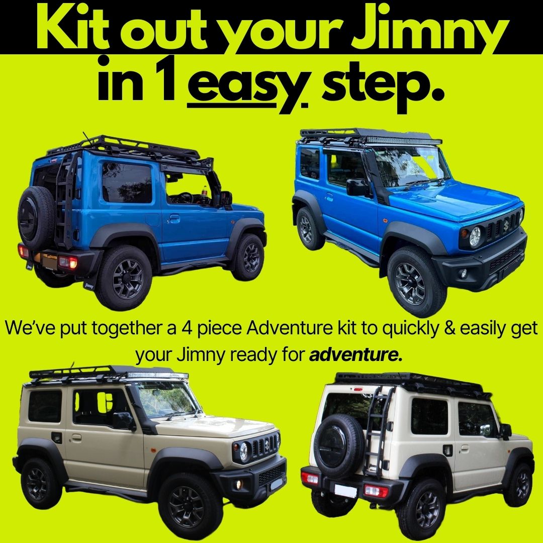 Suzuki Jimny Bundle Packages & Aftermarket Parts Kits – Mega Jimny PTY LTD