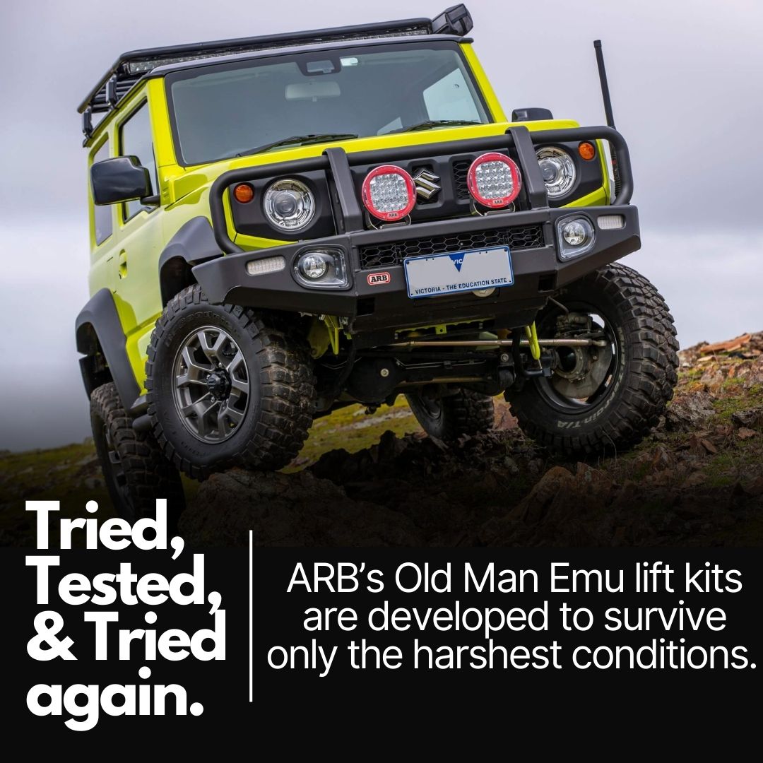 Suzuki Jimny Lift Kits & Suspension Upgrades – Mega Jimny PTY LTD