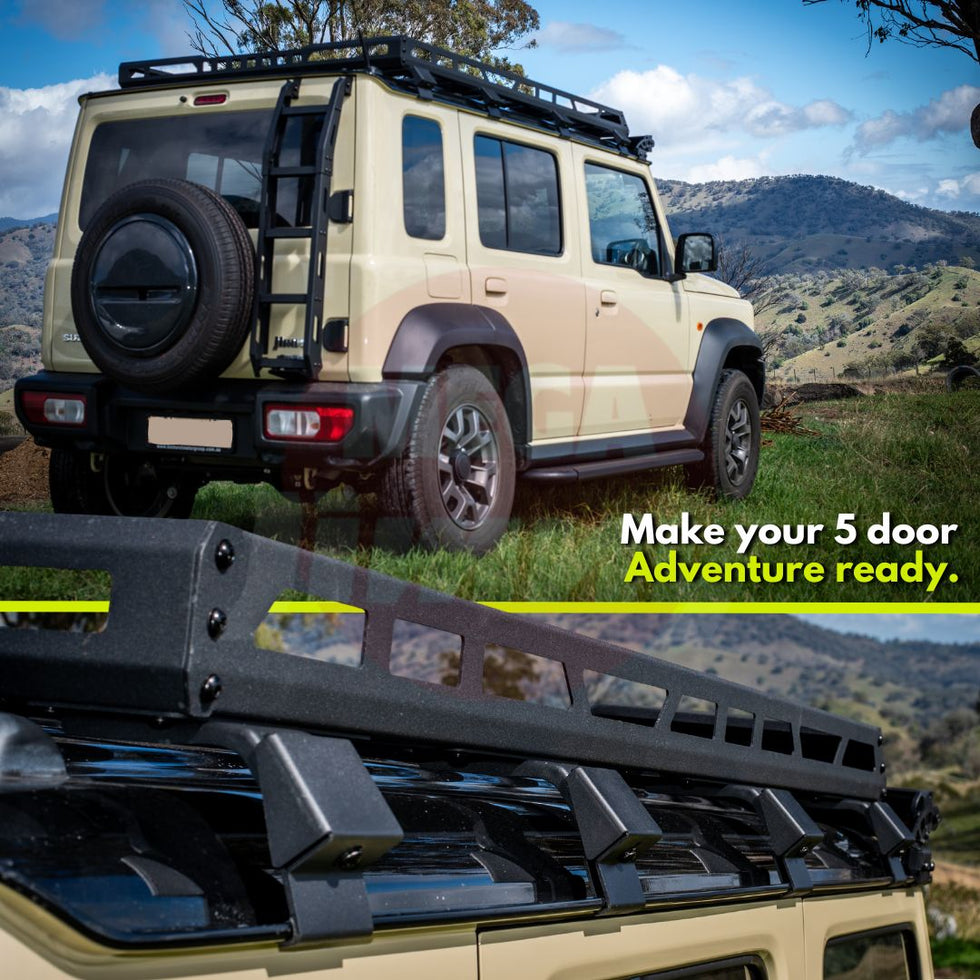 JB74xl (JC74 5 door Jimny) compatible mods & parts. – MegaJimny PTY LTD