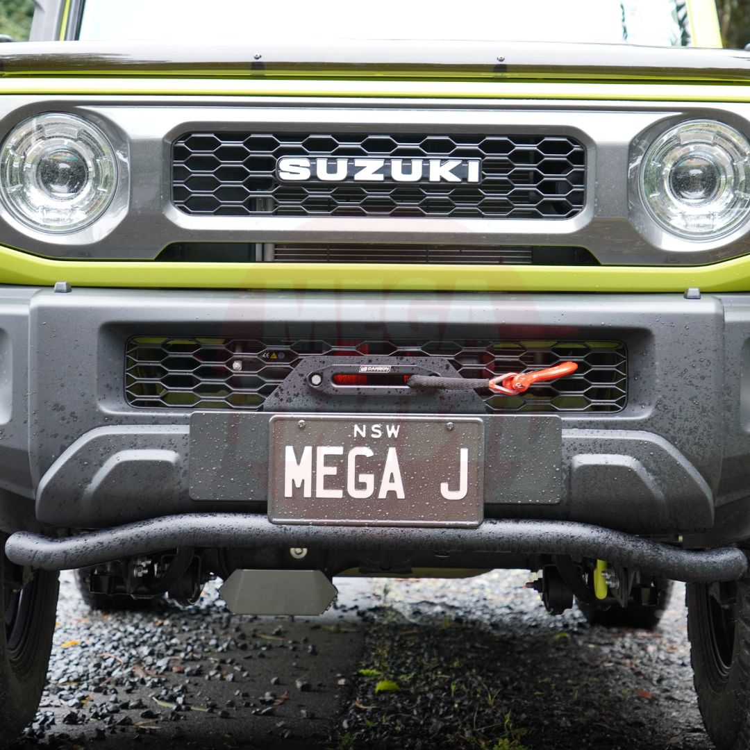 MG-X Front Hidden Winch Mount (JB74/JC74 Jimny) – Mega Jimny PTY LTD
