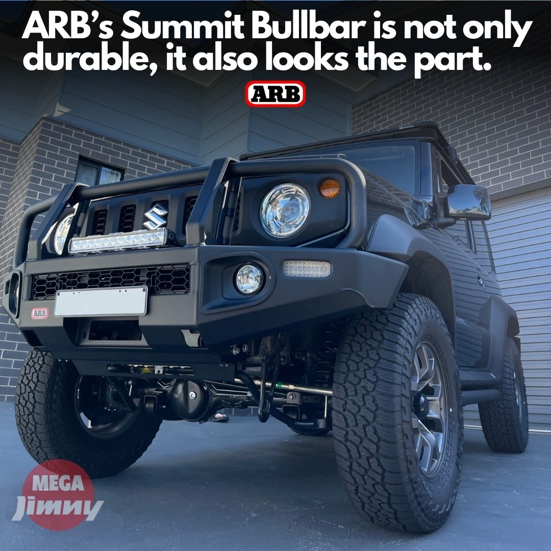 ARB Summit Bull Bar (JB74/JC74 Jimny) – Mega Jimny PTY LTD