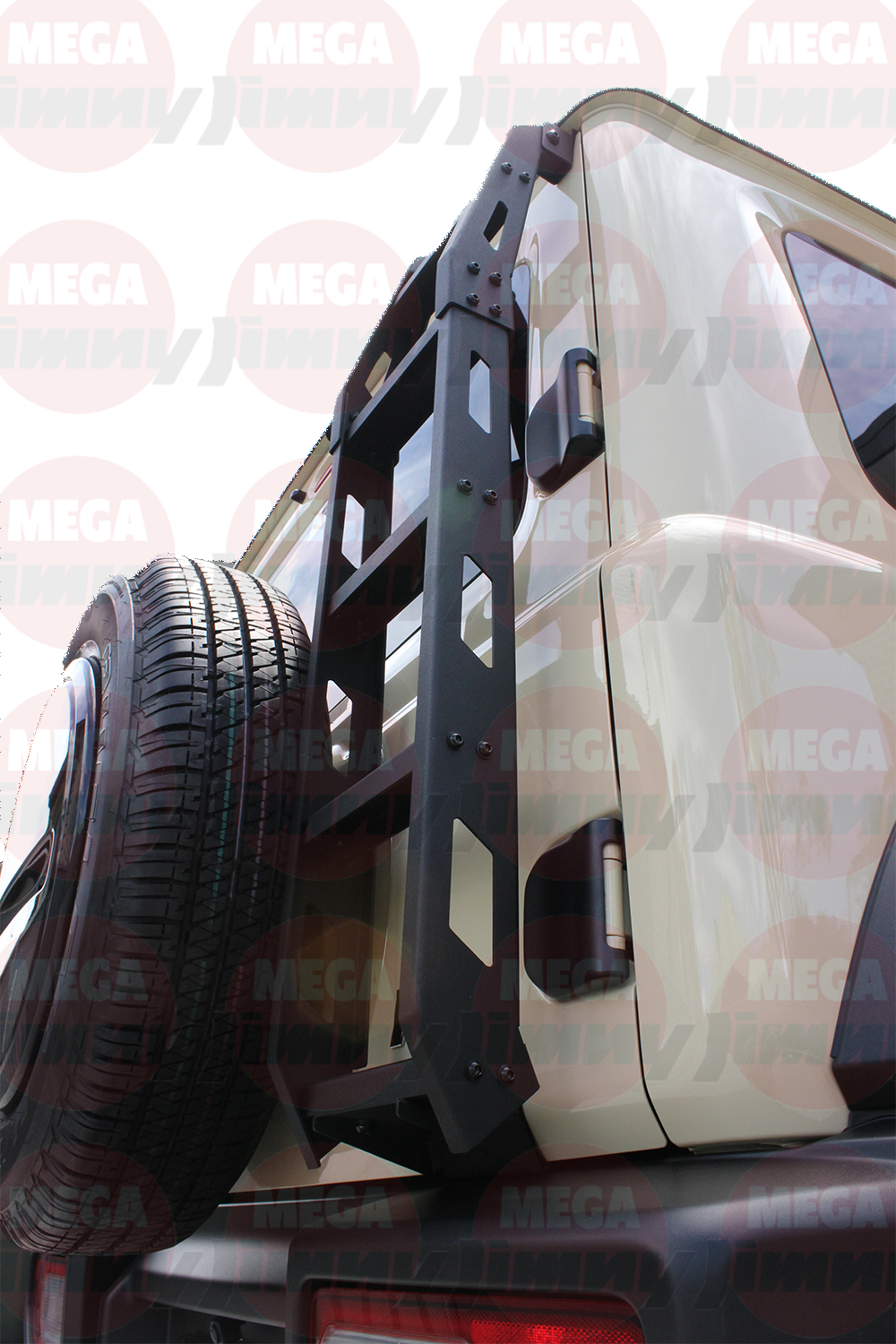 MG-X Rear Tail Gate step ladder – MegaJimny