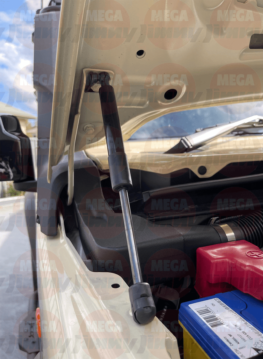 MG-X Bonnet Gas Struts Kit – MegaJimny